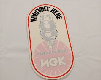 Spark Plugs Decal - Etsy