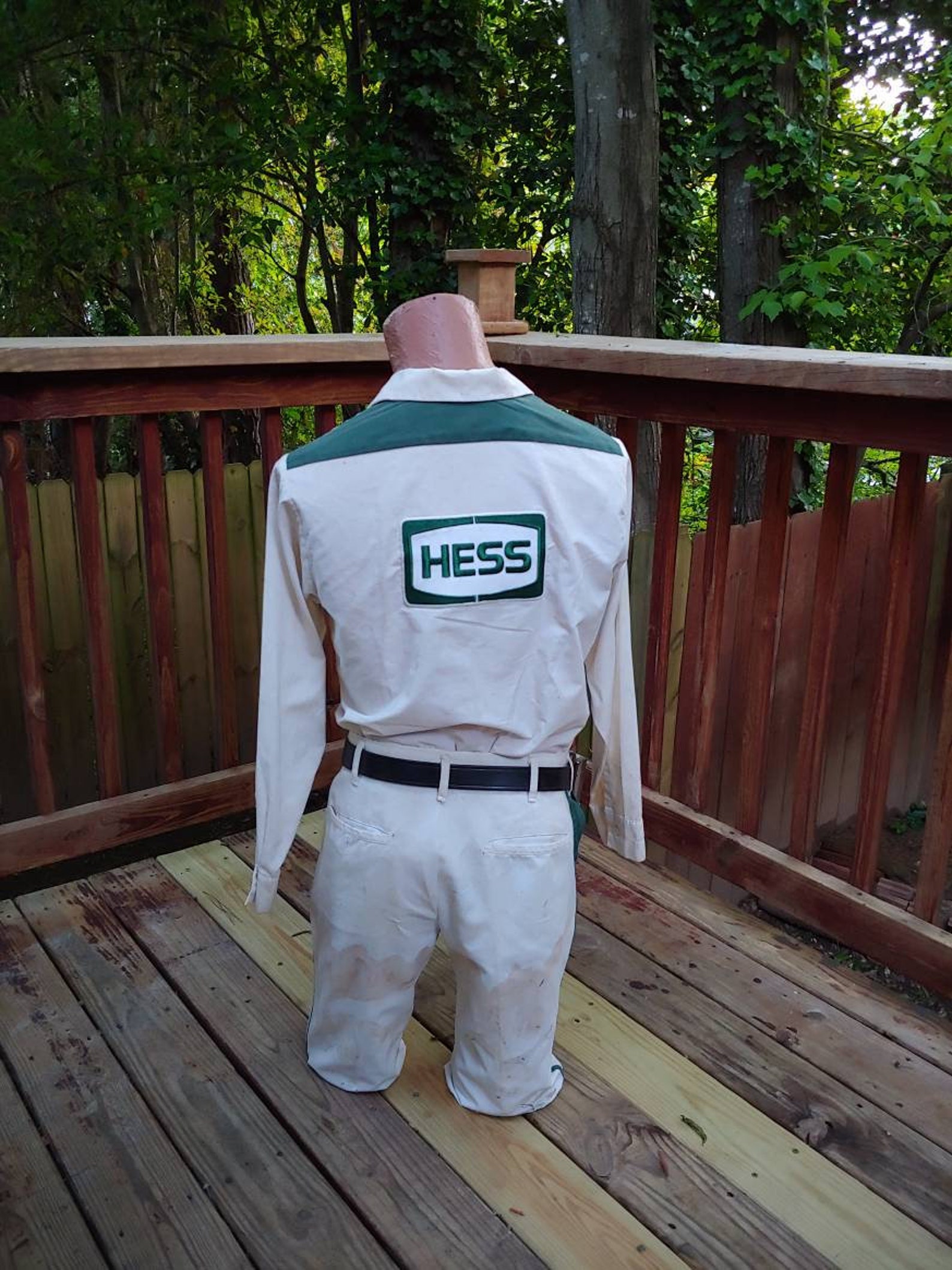 Vintage Hess Gas Station Attendant Uniform | Etsy