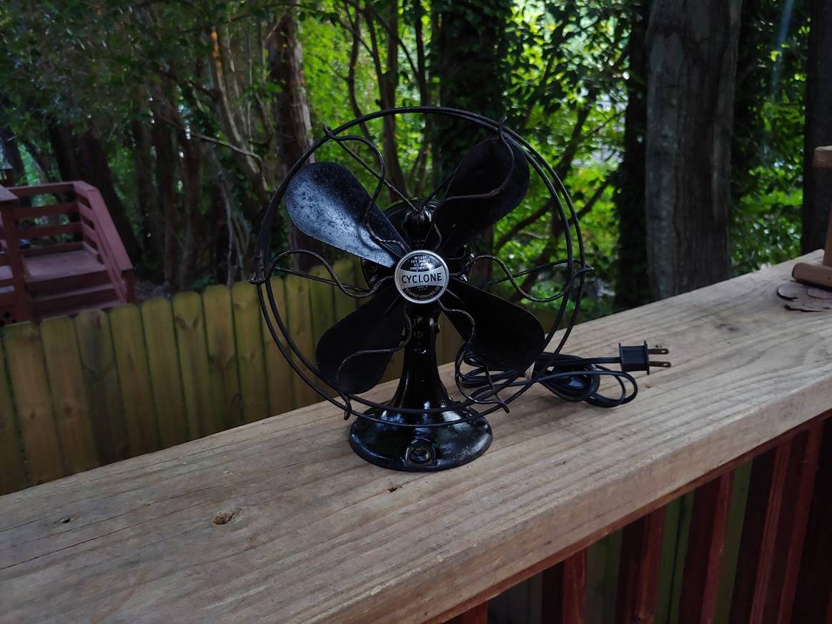Vintage Belknap Cyclone Art Deco 8 Fan | Etsy
