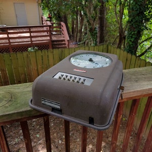 Vintage Simplex Master Clock Time Recorder Type 91-5 - Etsy