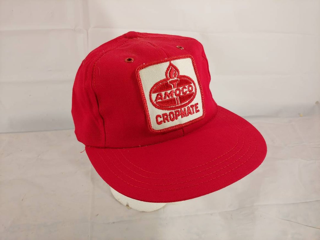 Vintage Amoco Cropmate Hat - Etsy
