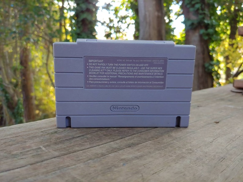 Original Super Nintendo SNES Faceball Game Authentic - Etsy