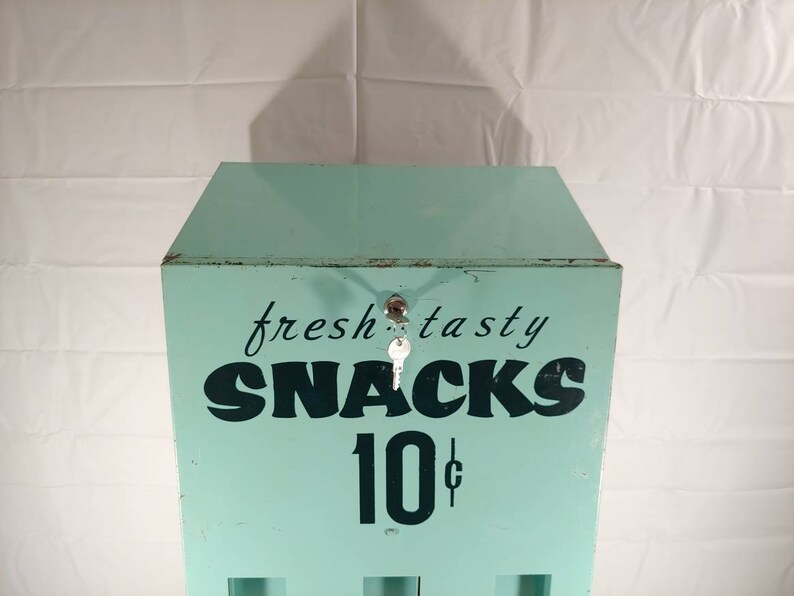 Vintage Venda Pak Fresh Tasty Snack 10 Cent 3 Slot Vending | Etsy