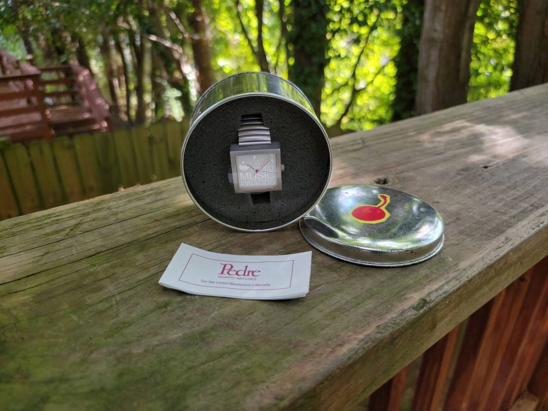 Vintage MTV Video Music Awards Quartz Wrist Watch & Case 1997 - Etsy