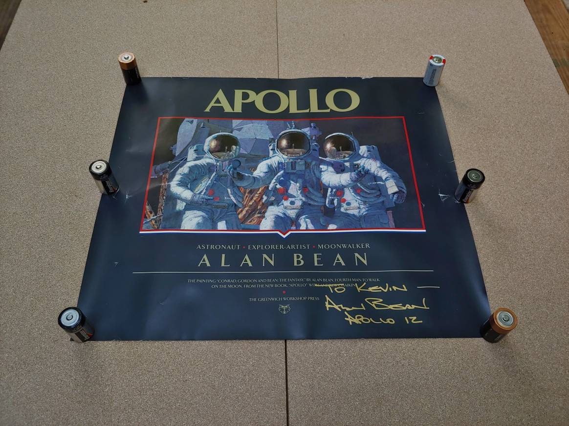 Astronaut Alan Bean Autograph