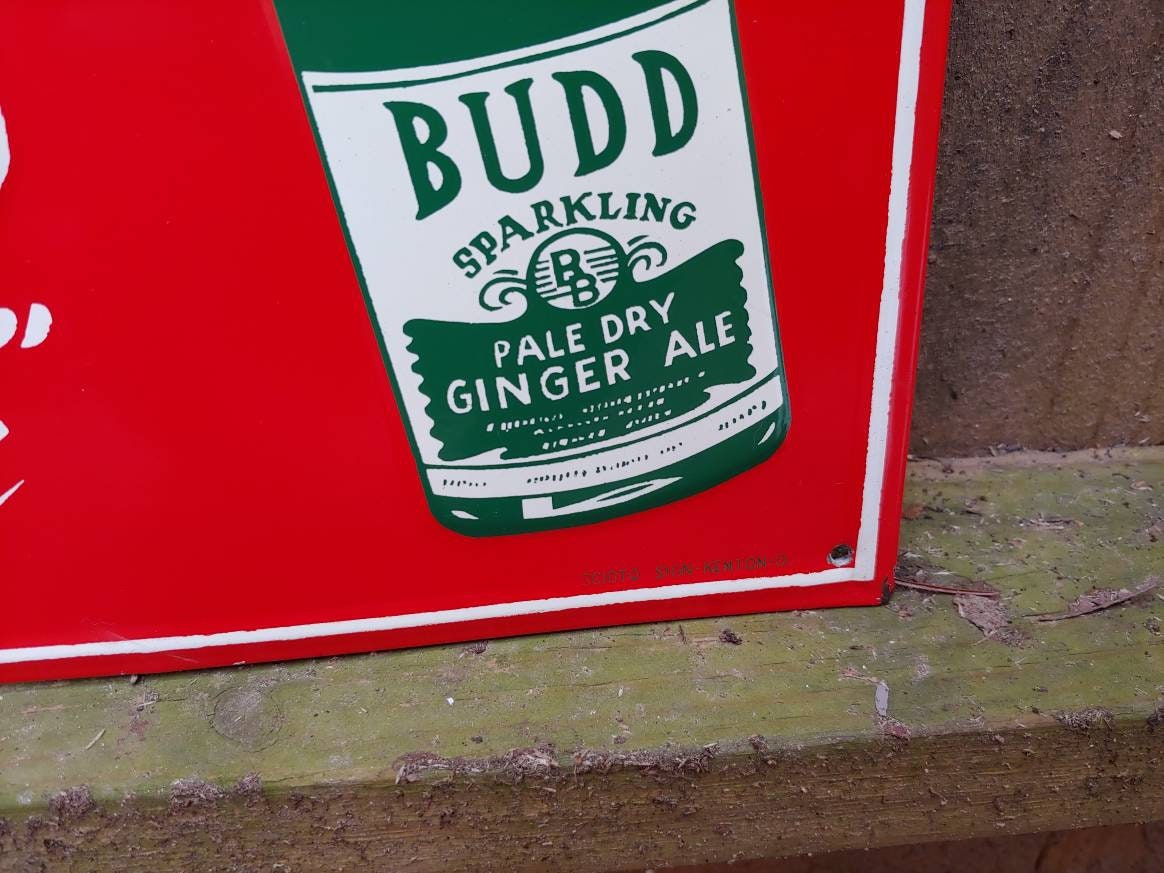 Vintage RARE Budd Beverages Be Smart Drink Budd Beverages Quality ...