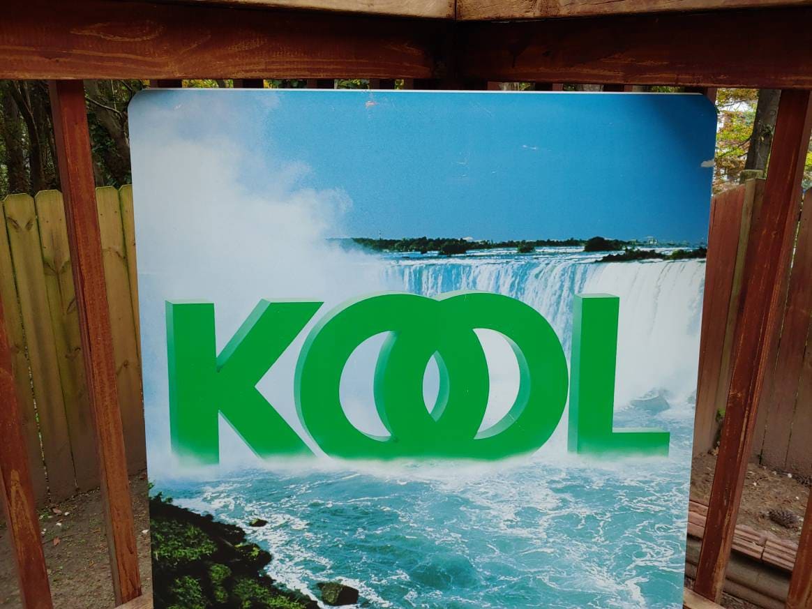 Vintage HUGE Double Sided Kool Cigarette Metal Advertising | Etsy