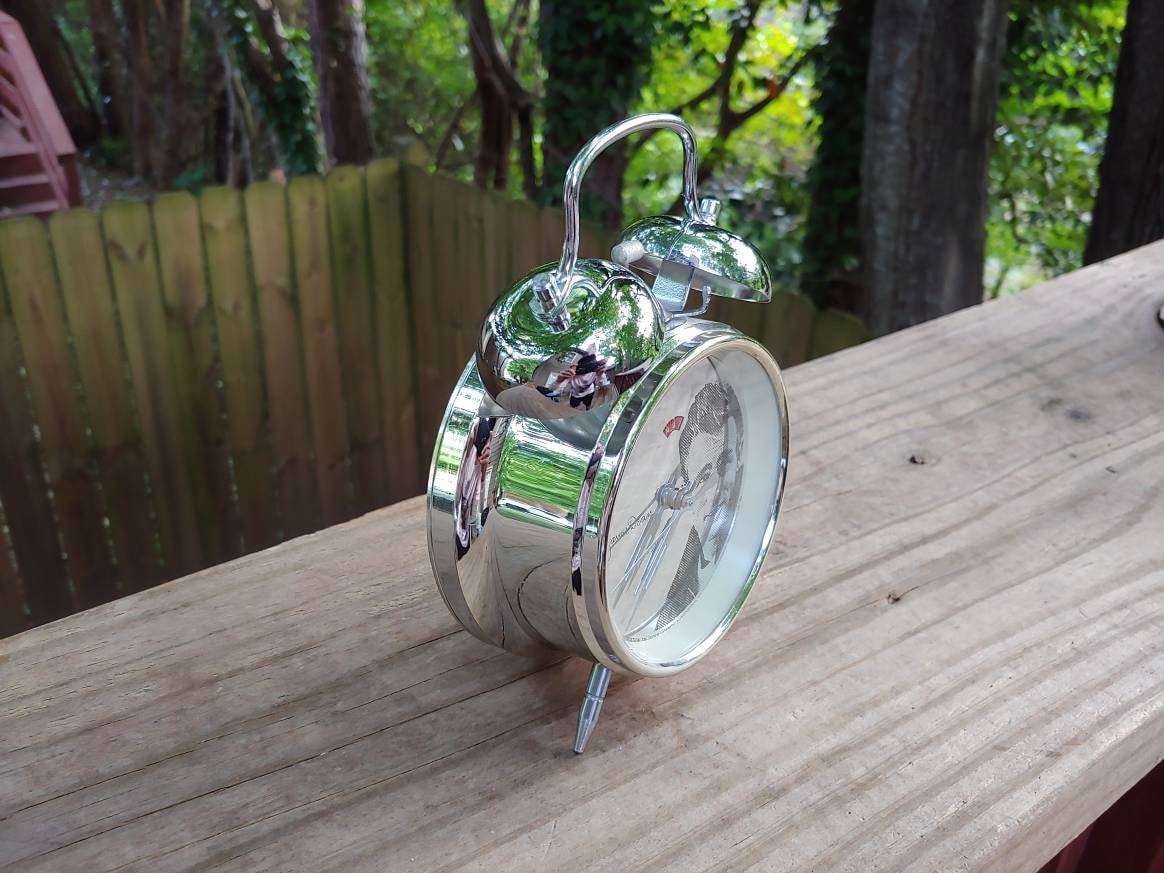 Vintage 1980s James Dean Alarm Clock | Etsy