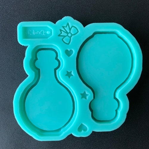 Bottle Potion Shaker Rubber Mold Opaque Made in America - Etsy