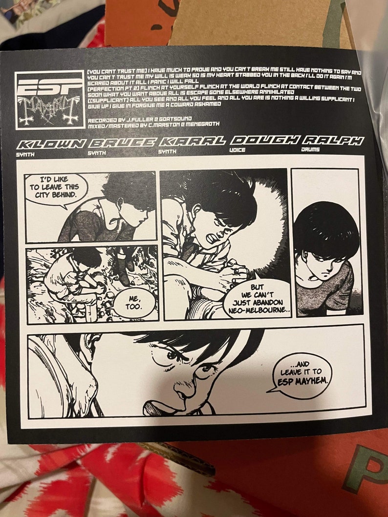 ESP Mayhem / Moonbeam Terror Split 7 - Etsy Australia