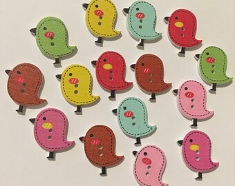 Baby Chick Buttons | Etsy