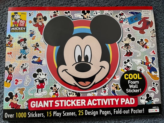 Disney Giant Sticker Activity Pad - Etsy