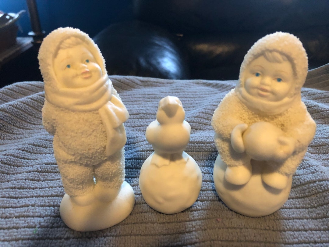 Snowbabies “jolly Friends Forevermore” Set of 3 - Etsy