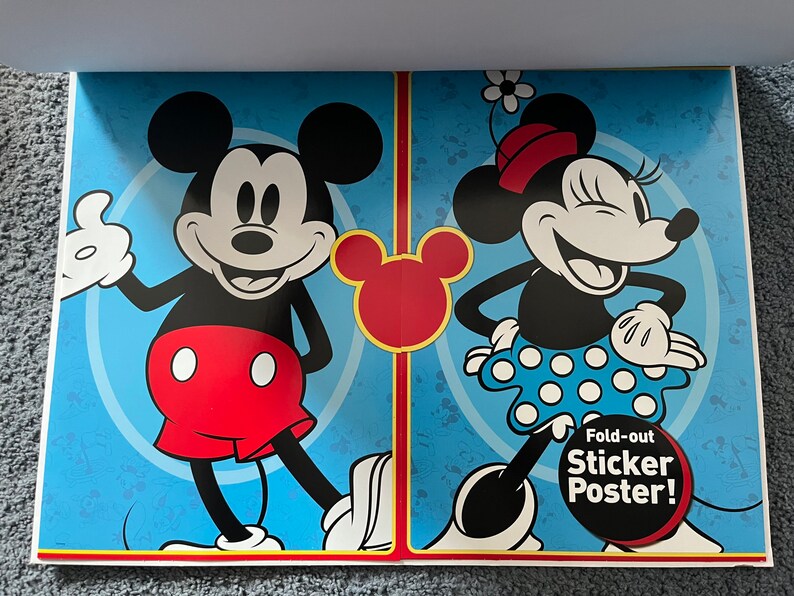 Disney Giant Sticker Activity Pad - Etsy