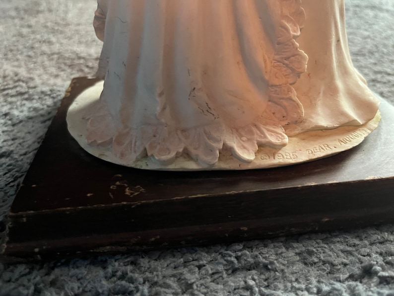 Vintage 1985 A. Belcari Sculptured Wedding Figurine - Etsy