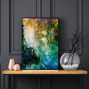 Abstract Print, Printable Wall Art, Abstract Digital Download ...