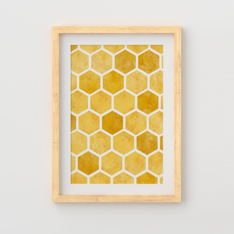 Honeycomb Wall Art - Etsy