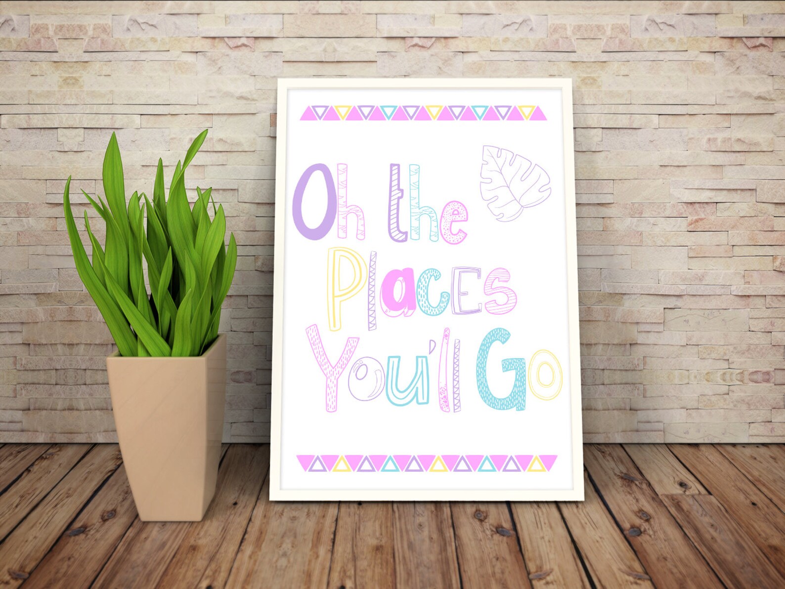Oh the Places You'll Go Nursery Print Kids Wall Art Dr. - Etsy