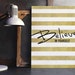 Believe in Yourself Printable, Typography Poster, Gold Print ...