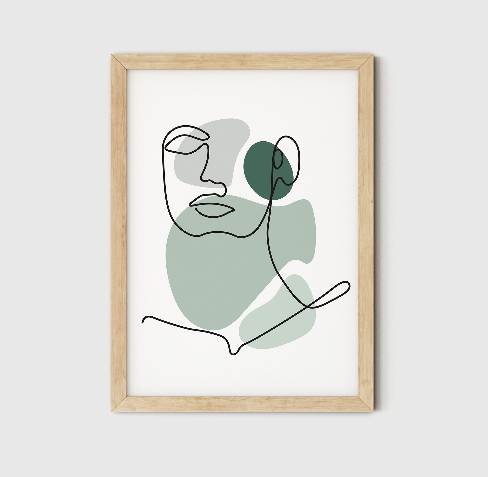 Woman One Line Art Set Female Line Drawing Print Single Line - Etsy