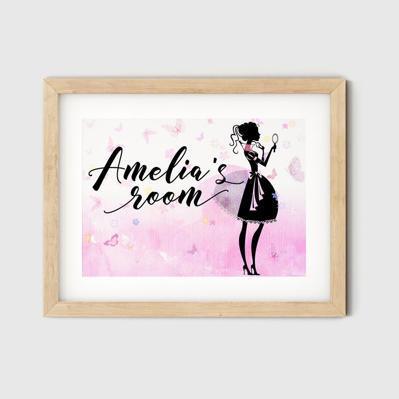 Bedroom Door Sign - Etsy
