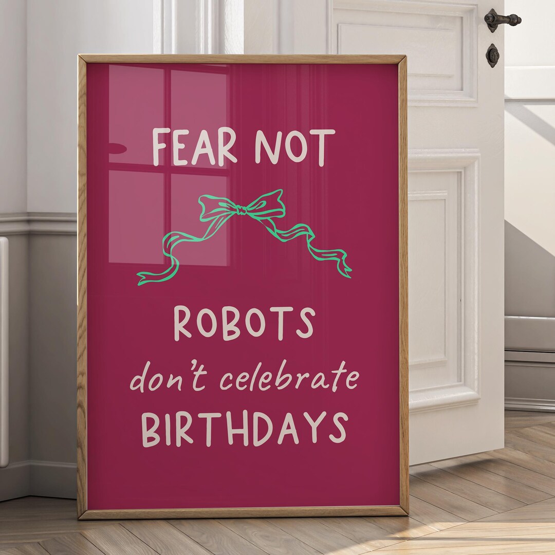 Funny Techie Wall Art | AI Humor Print | Ai Quote Geek Decor | Witty ...