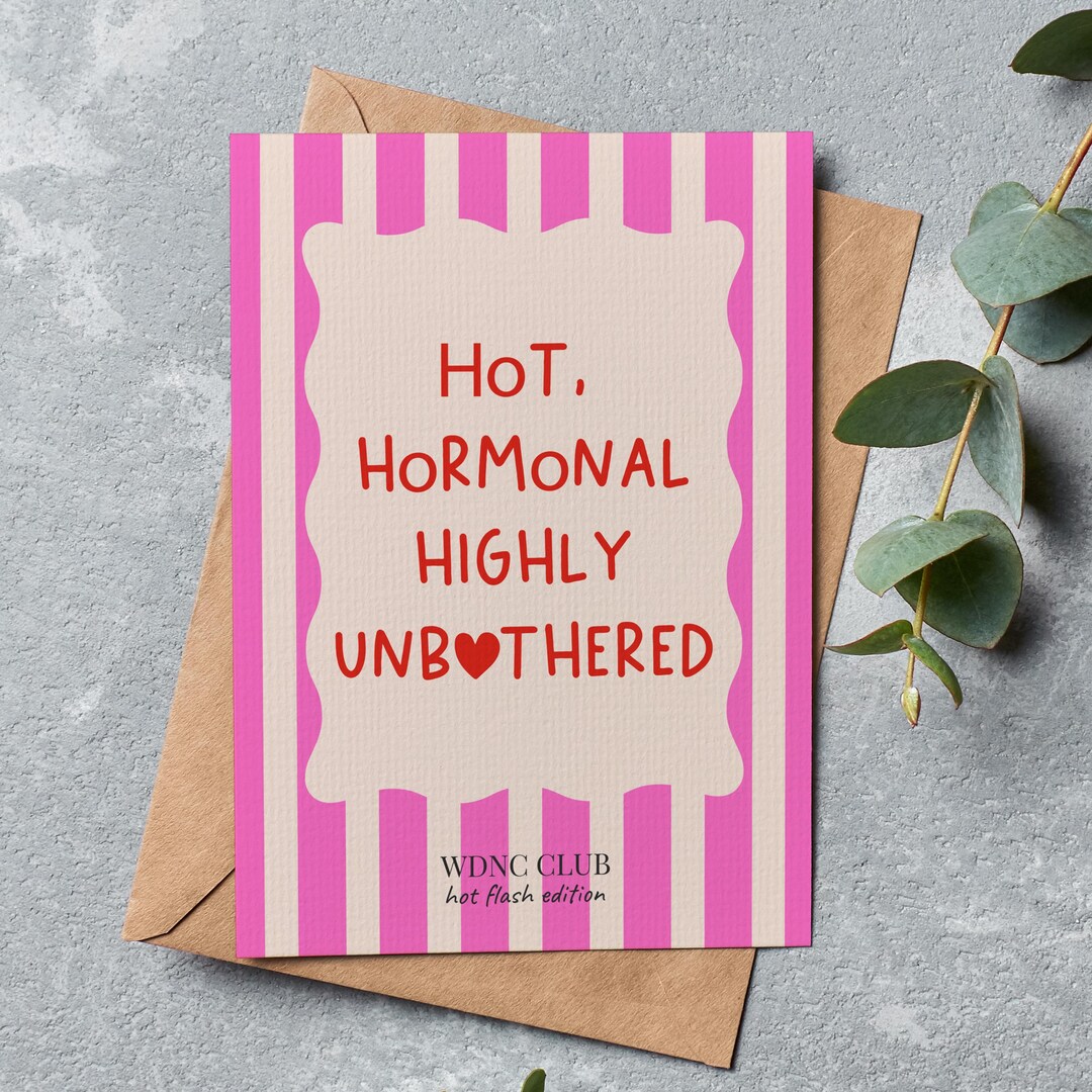 Funny Menopause Card Printable Birthday Card Midlife Crisis Funny Card ...
