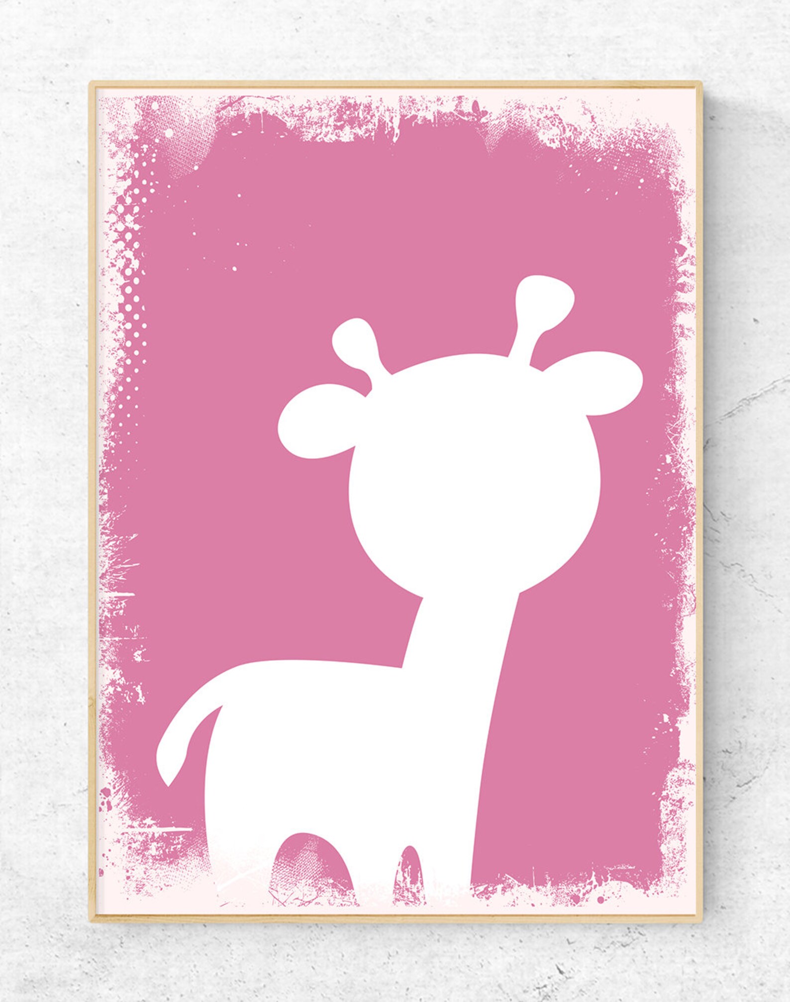 Pink Nursery Decor, Set of 3 Prints Girls Room Decor, Pink Nursery Wall ...