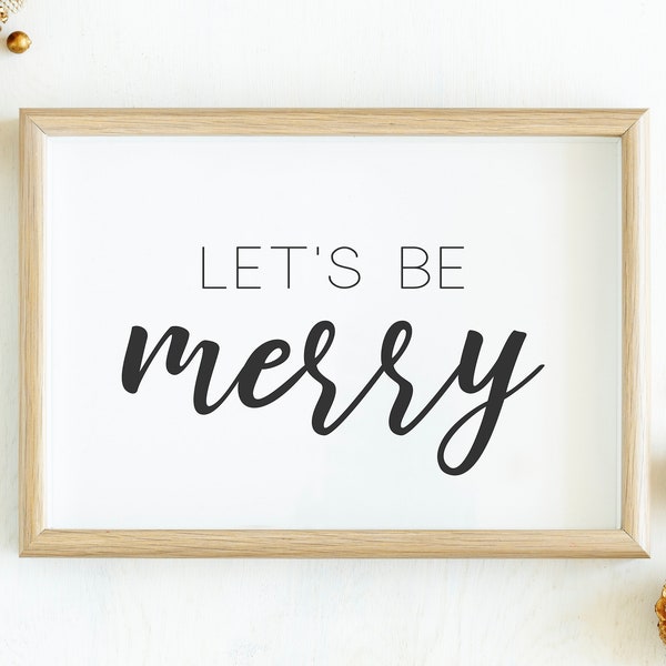 Merry Sign - Etsy