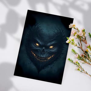 Horror Halloween Backgrounds Bundle Commercial Use, Printable Creepy ...