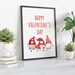 Gnome Valentines Day Card Printable, Valentines Day Gift, Love ...