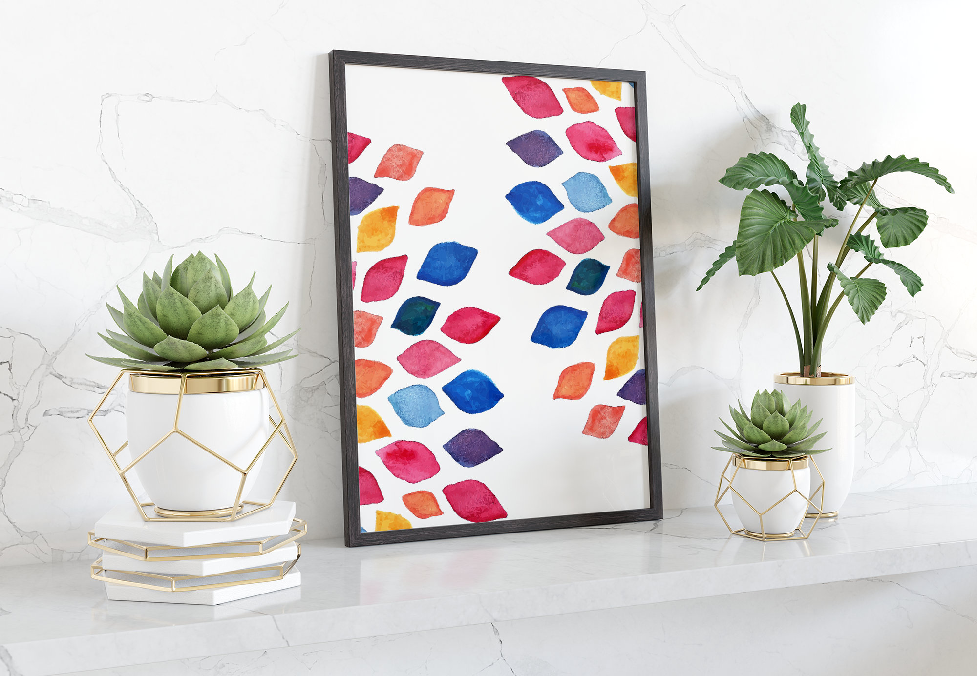 Colorful Wall Art Print Colorful Poster Digital Download - Etsy