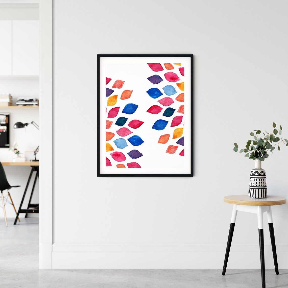 Colorful Wall Art Print Colorful Poster Digital Download - Etsy