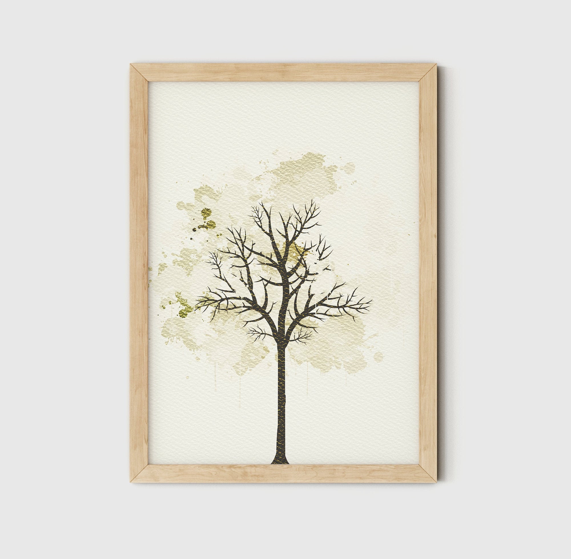 Tree Print | Tree Wall Art, Printable Wall Art, Nature Art Print ...