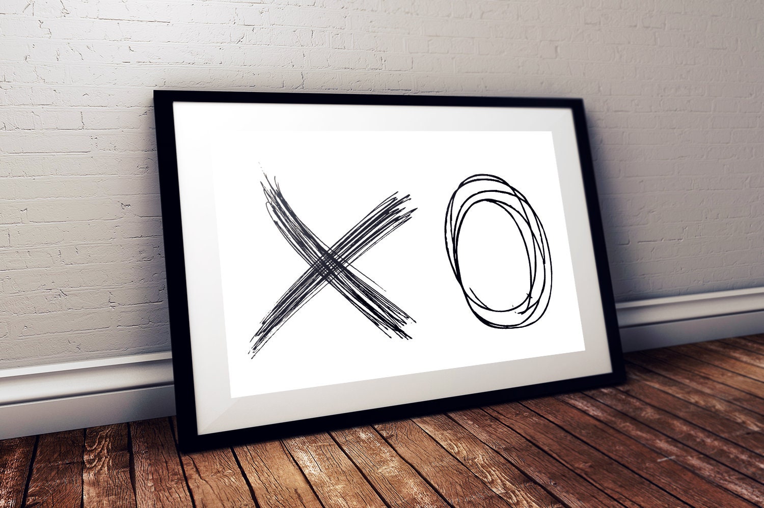 XO Printable Wall Art, Love Art Xo Print, Xo Sign, Minimalist Art ...