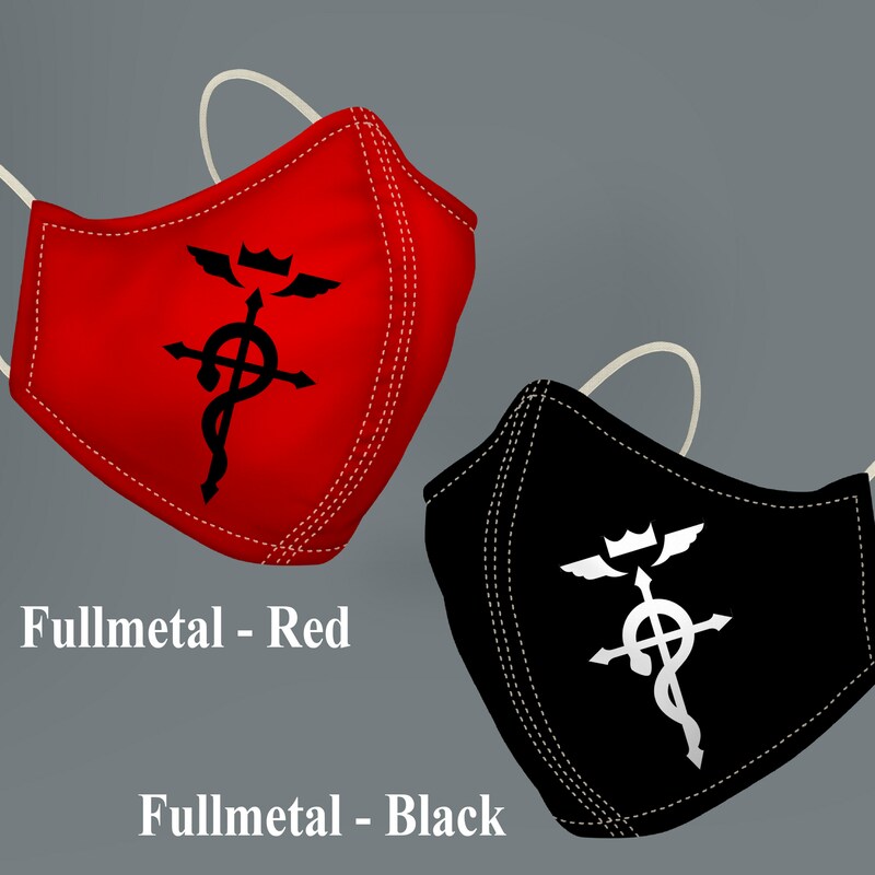 Anime Face Mask - Etsy