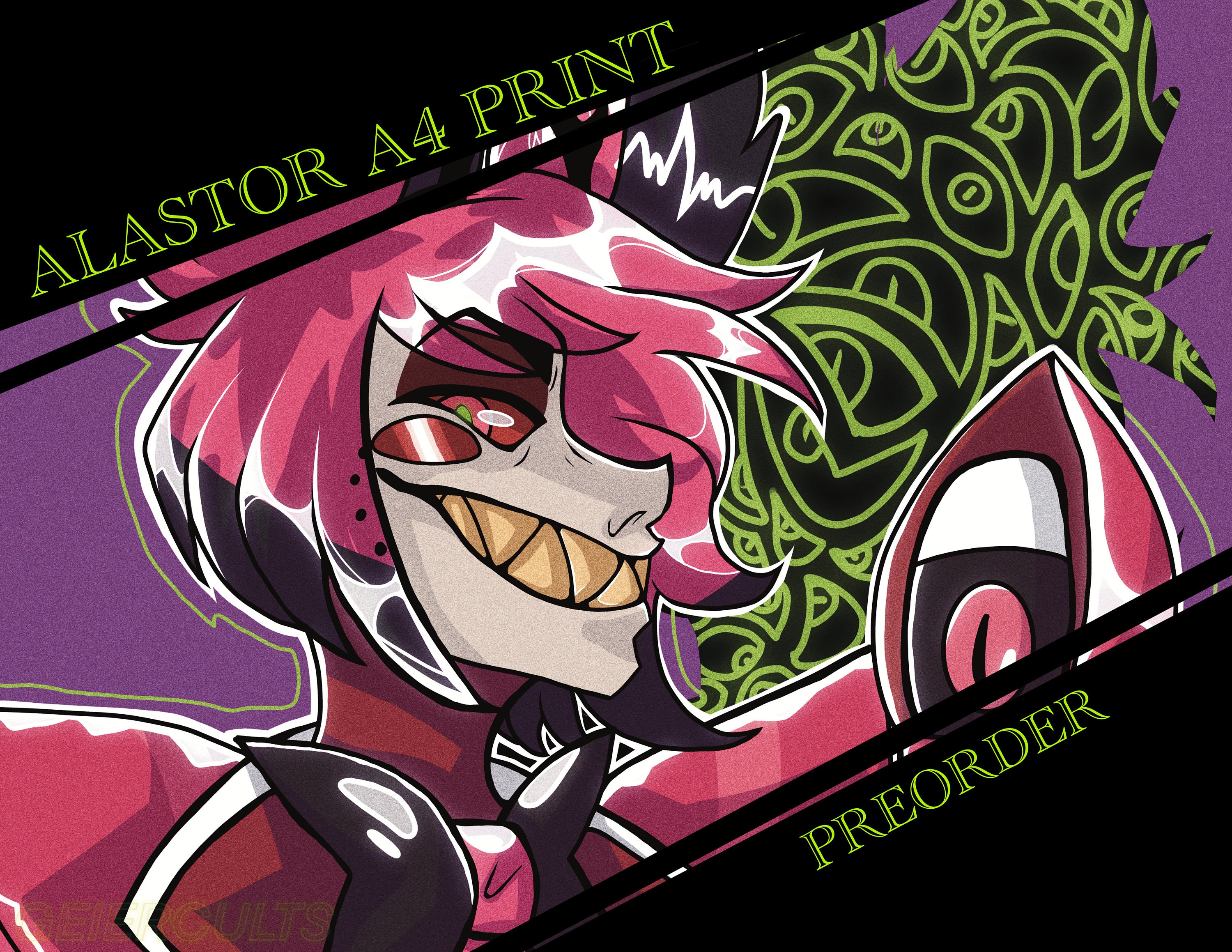 Alastor A4 Print PREORDER - Etsy