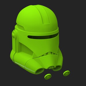 Echo Bad Batch Helmet - TCW Clone Trooper - 3D Print FILES STL - Etsy