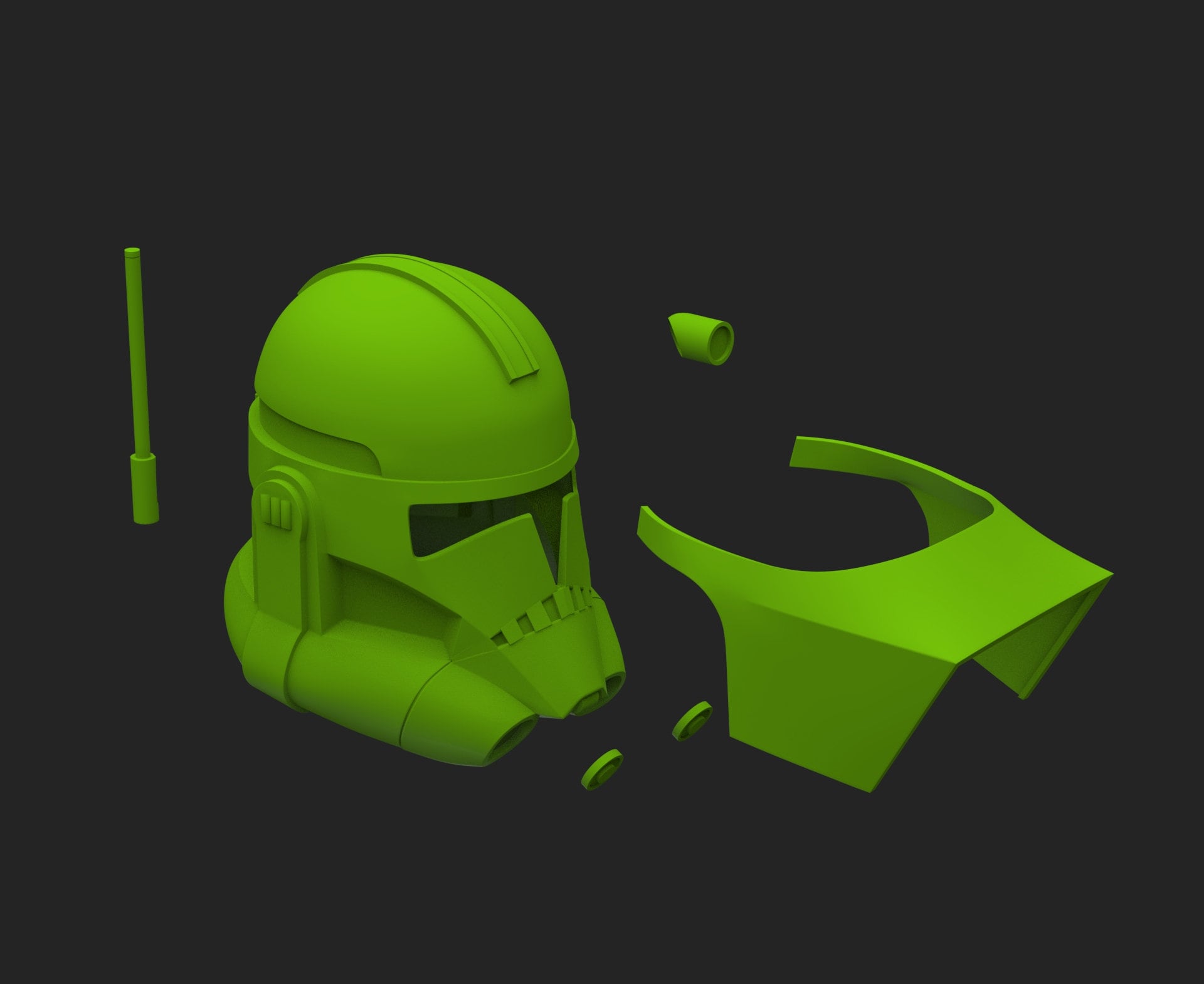 Commander Fox/doom Helmet TCW 3D Print Files STL - Etsy UK
