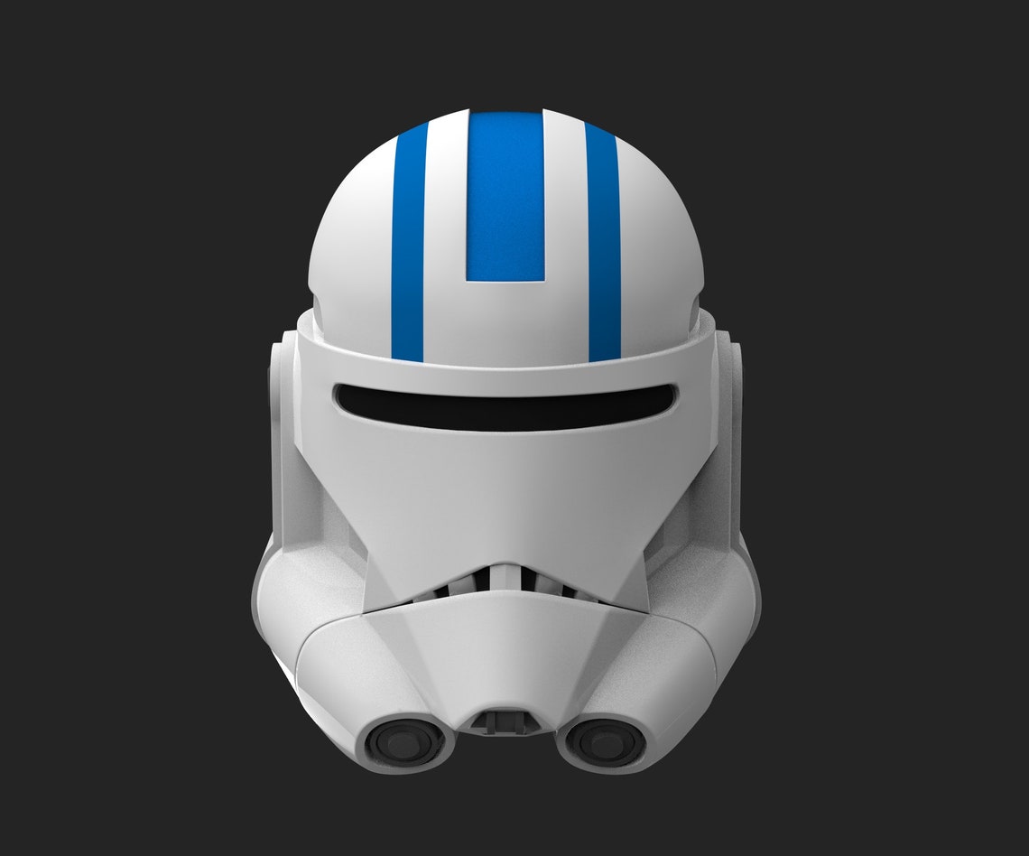 Echo Bad Batch Helmet TCW Clone Trooper 3D Print FILES STL | Etsy