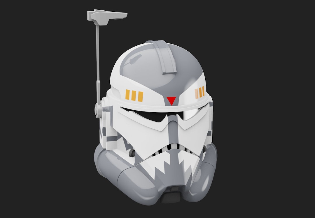 Commander Wolffe Helmet TCW 3D Print Files STL - Etsy