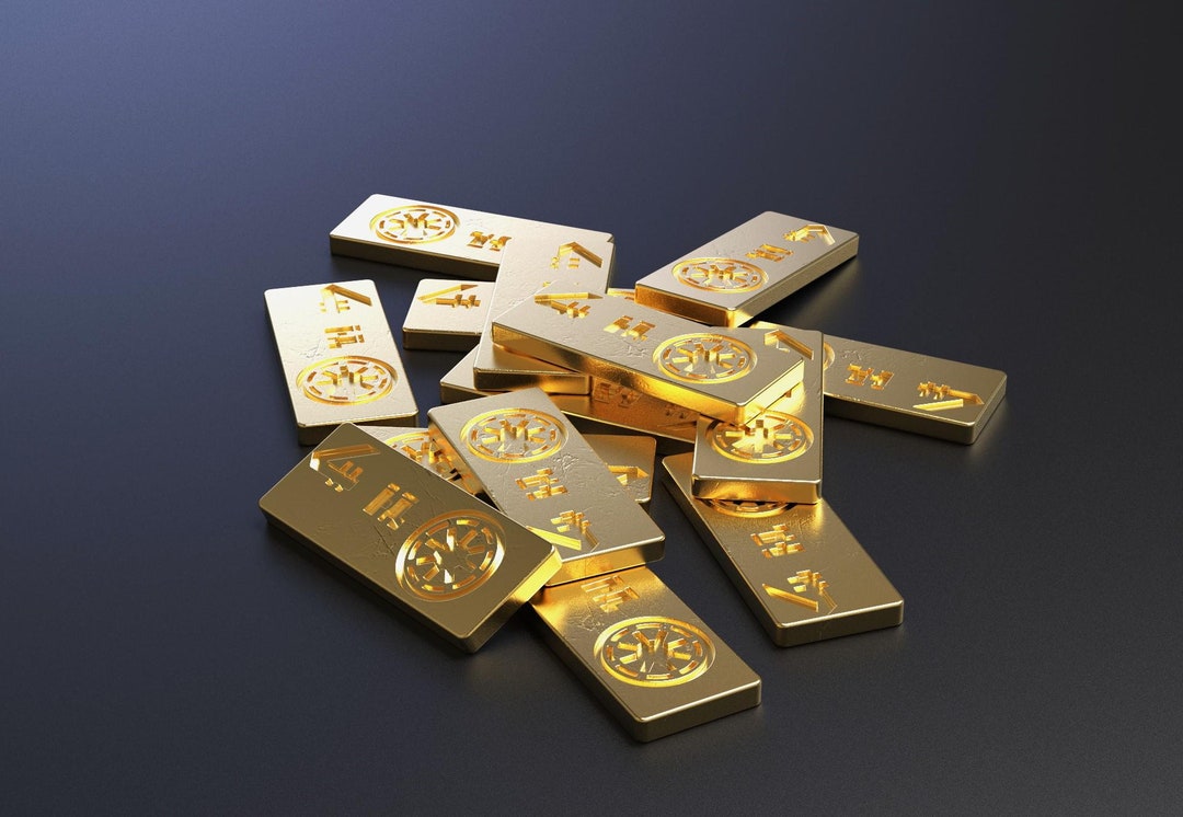 Gold Republic Credit - 3D Print Files STL - Etsy