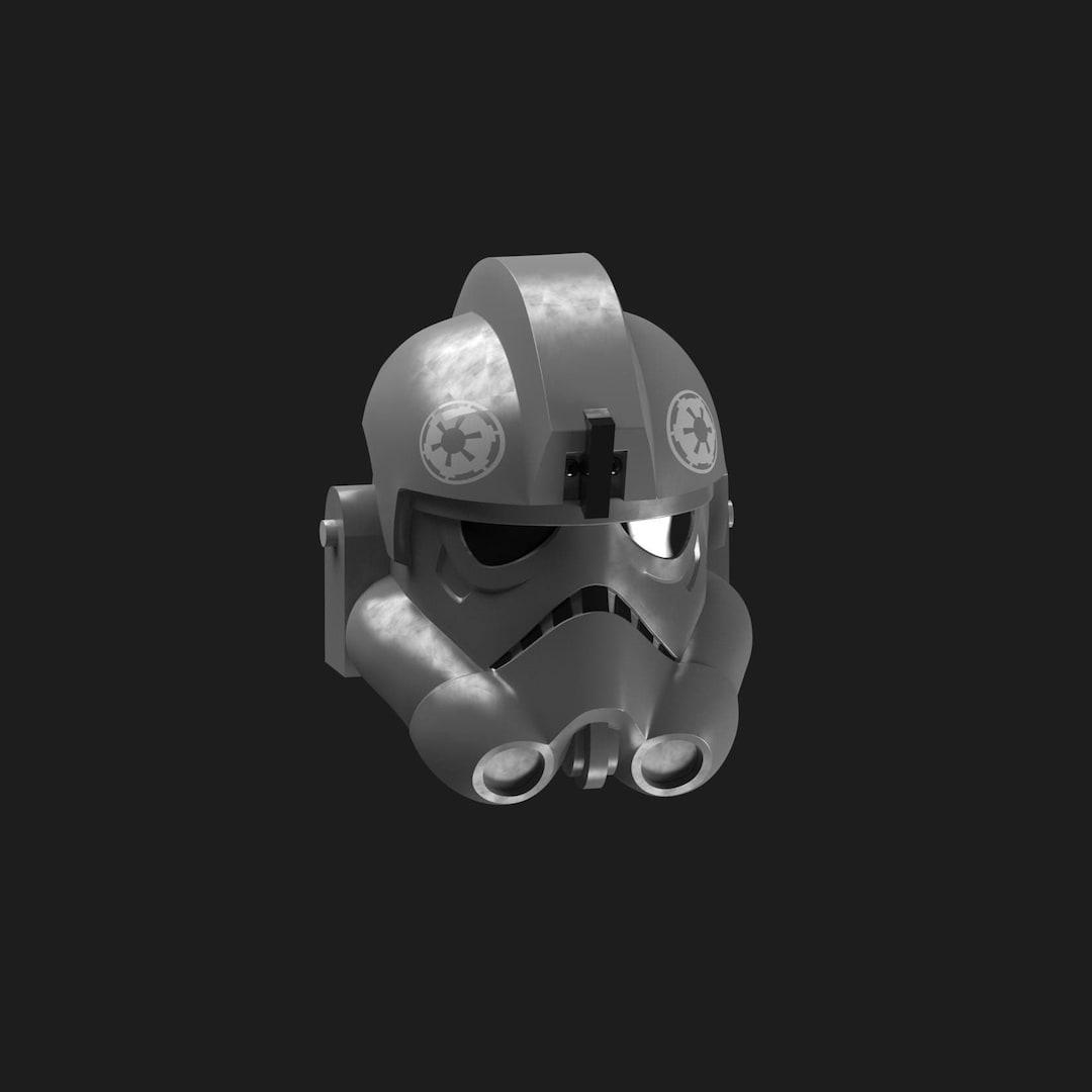 TIE Pilot Helmet 3D Print Files STL - Star Wars Rebels - Etsy Australia
