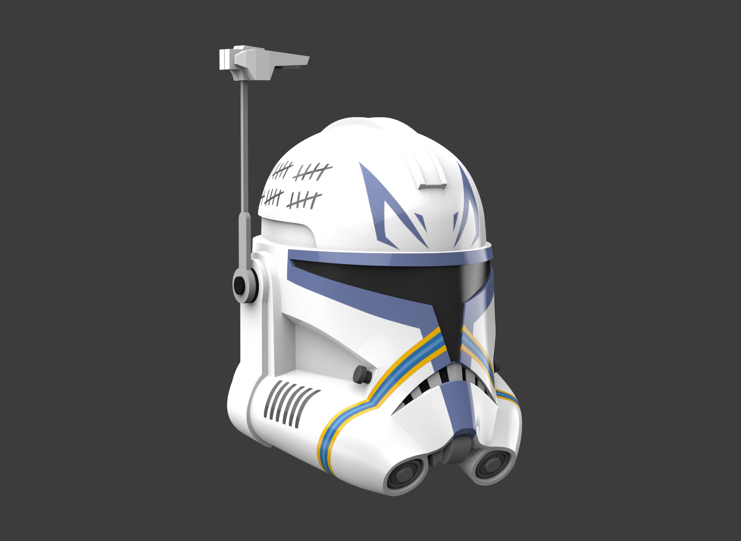 Captain Rex Helmet TCW 3D Print Files STL - Etsy France