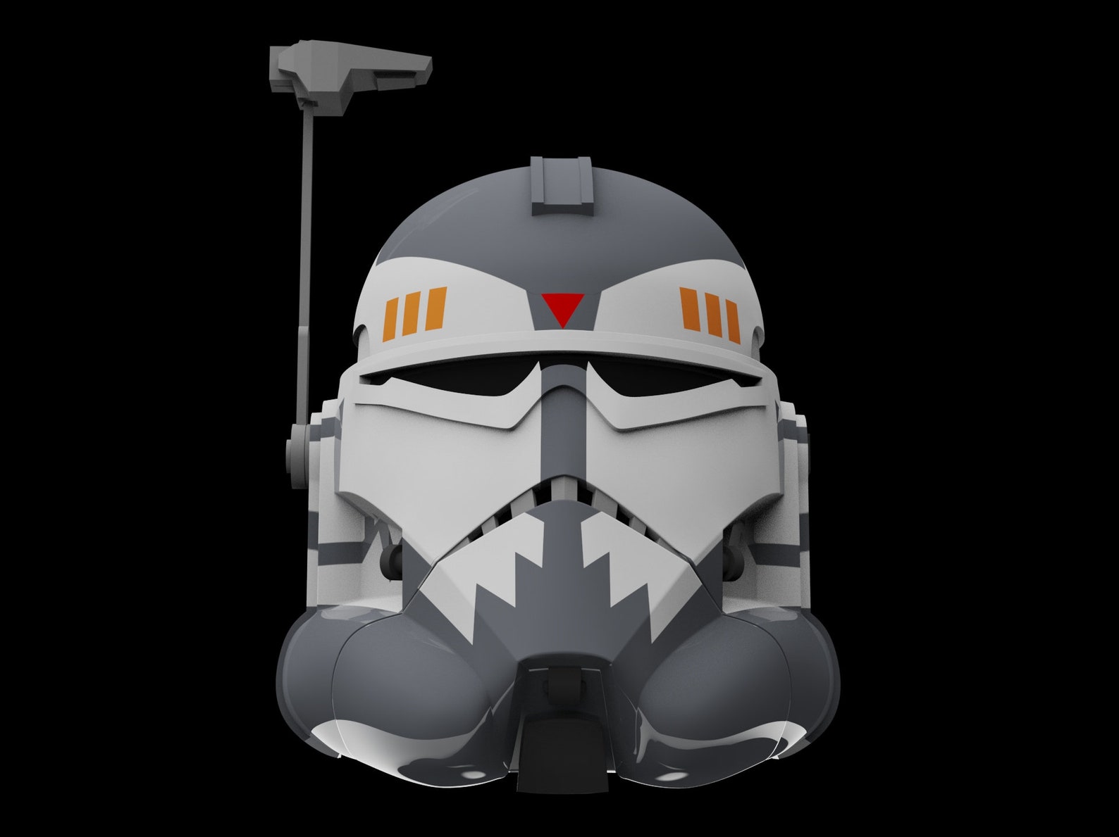Commander Wolffe Helmet TCW 3D Print Files STL - Etsy