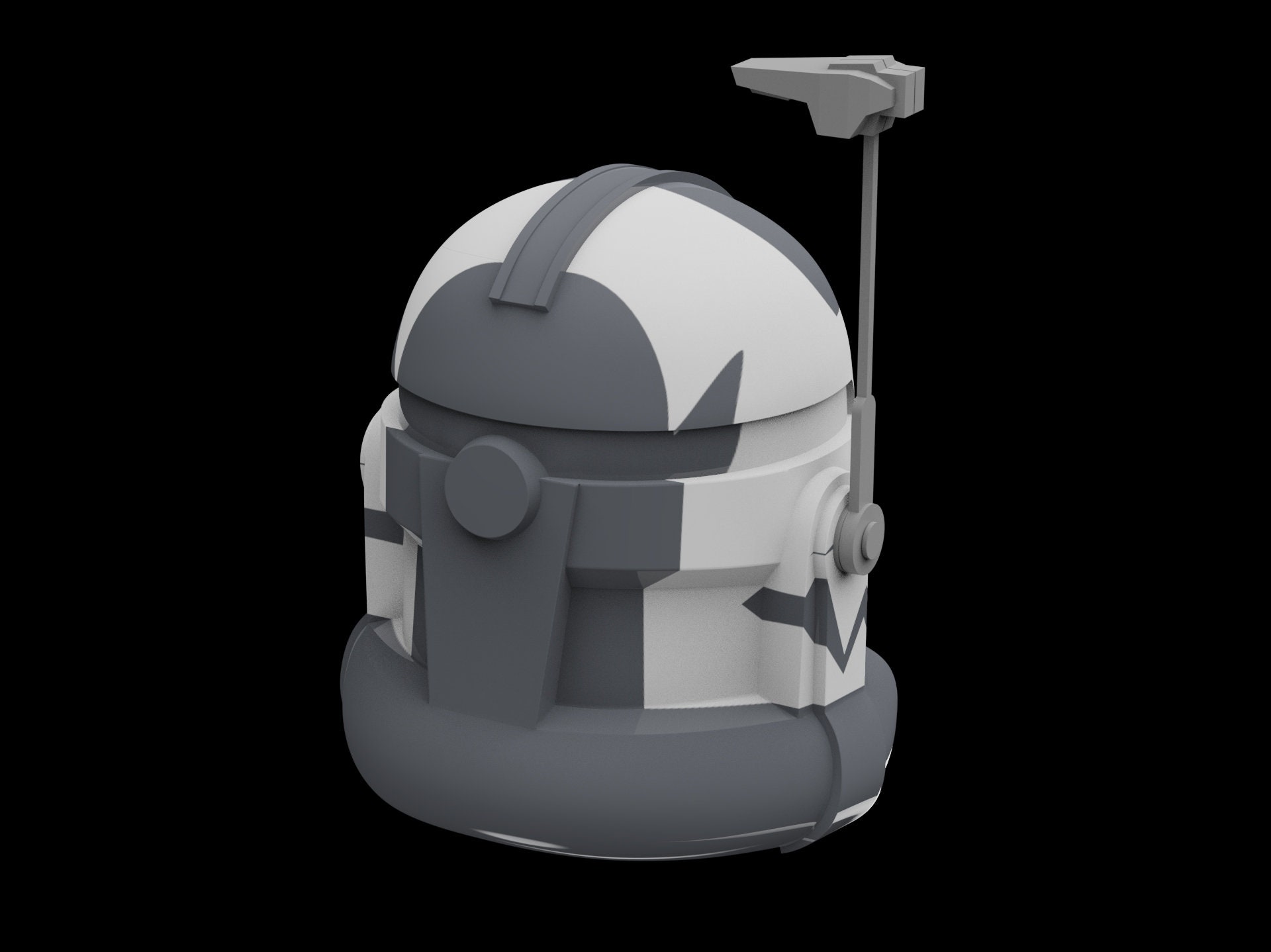 Commander Wolffe Helmet TCW 3D Print Files STL | Etsy UK