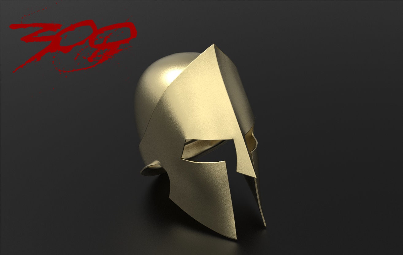 300 Spartan Helmets - 3D Print Files STL - Etsy