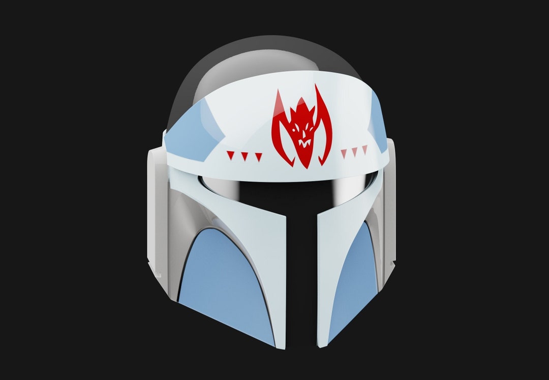 Fenn Rau Helmet 3D Print Files STL - Star Wars Rebels - Etsy