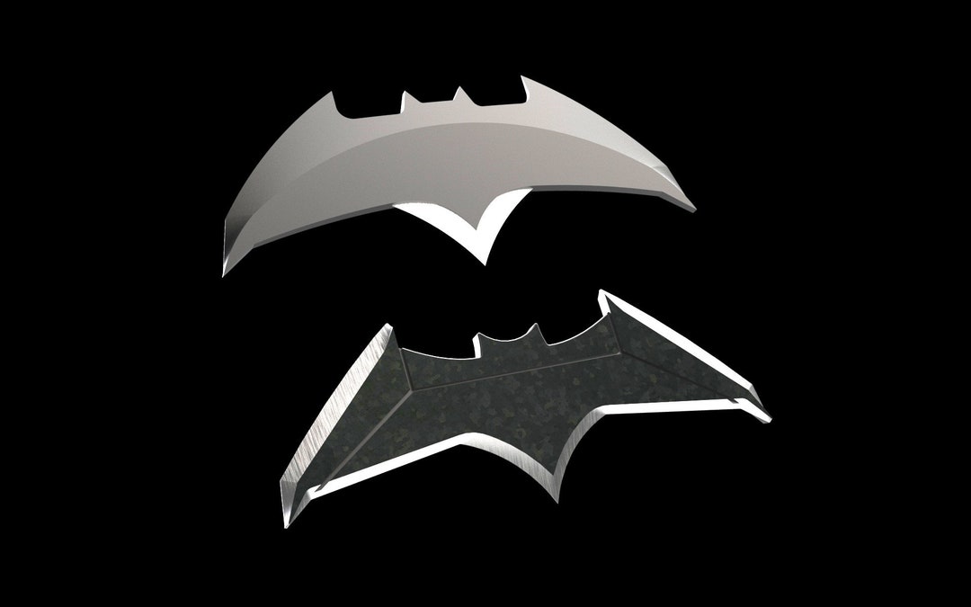 Batfleck Batarang Bvs - 3D Print Files STL - Etsy