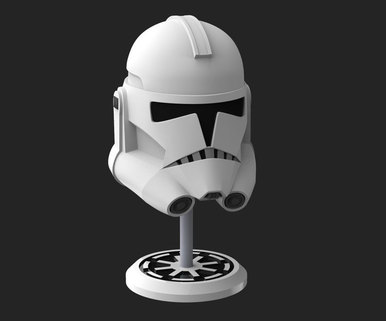 Clone Trooper Helmet TCW Phase 2 3D Print Files STL | Etsy